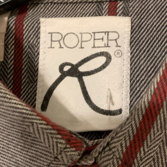 Roper | Shirts | Vintage Roper Pattern Snap Button Cowboy Shirt Xl ...